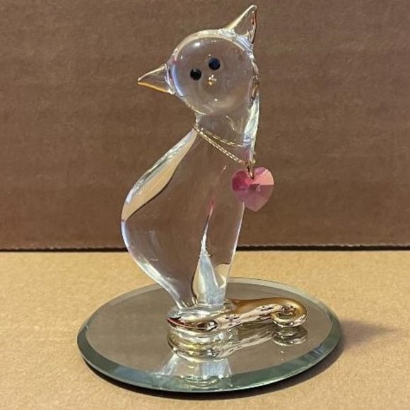Glass Baron | Art | Kitty Cat Sculpture Figurine Glass Baron Kitten ...